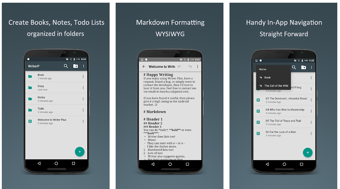 Топ-5 редакторов Markdown для Android
