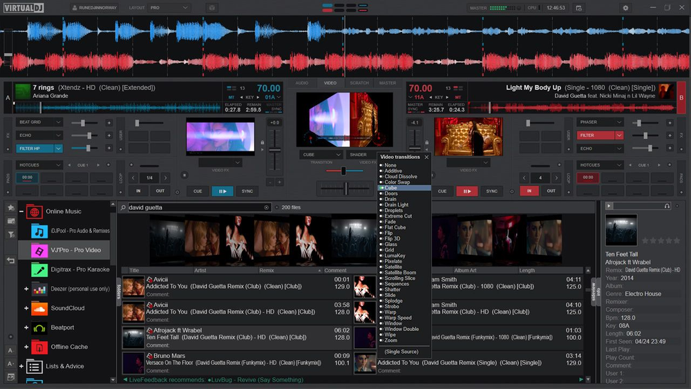 5 приложений и 3 сервиса, чтобы узнать BPM трека