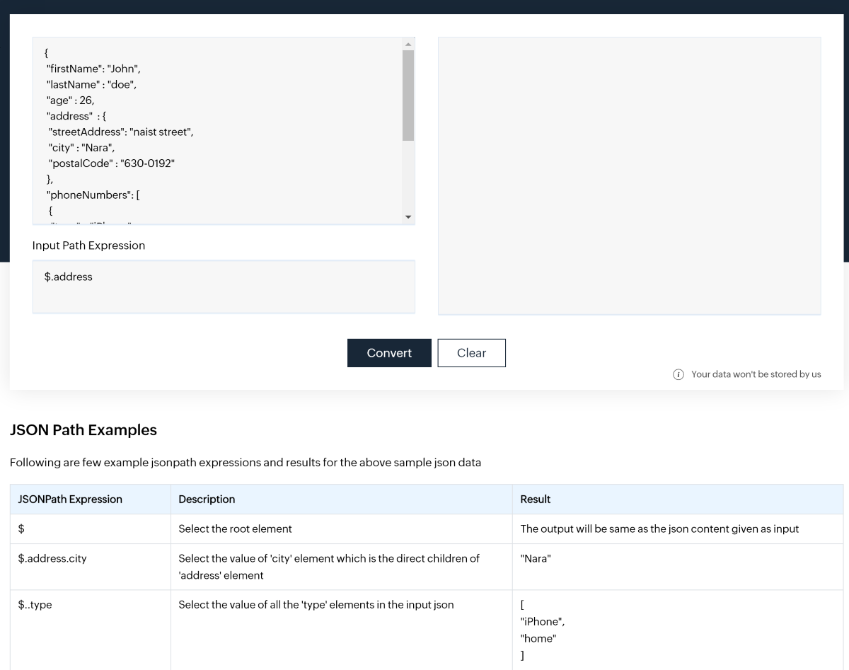 4 сервиса для поиска и проверки JSON Path