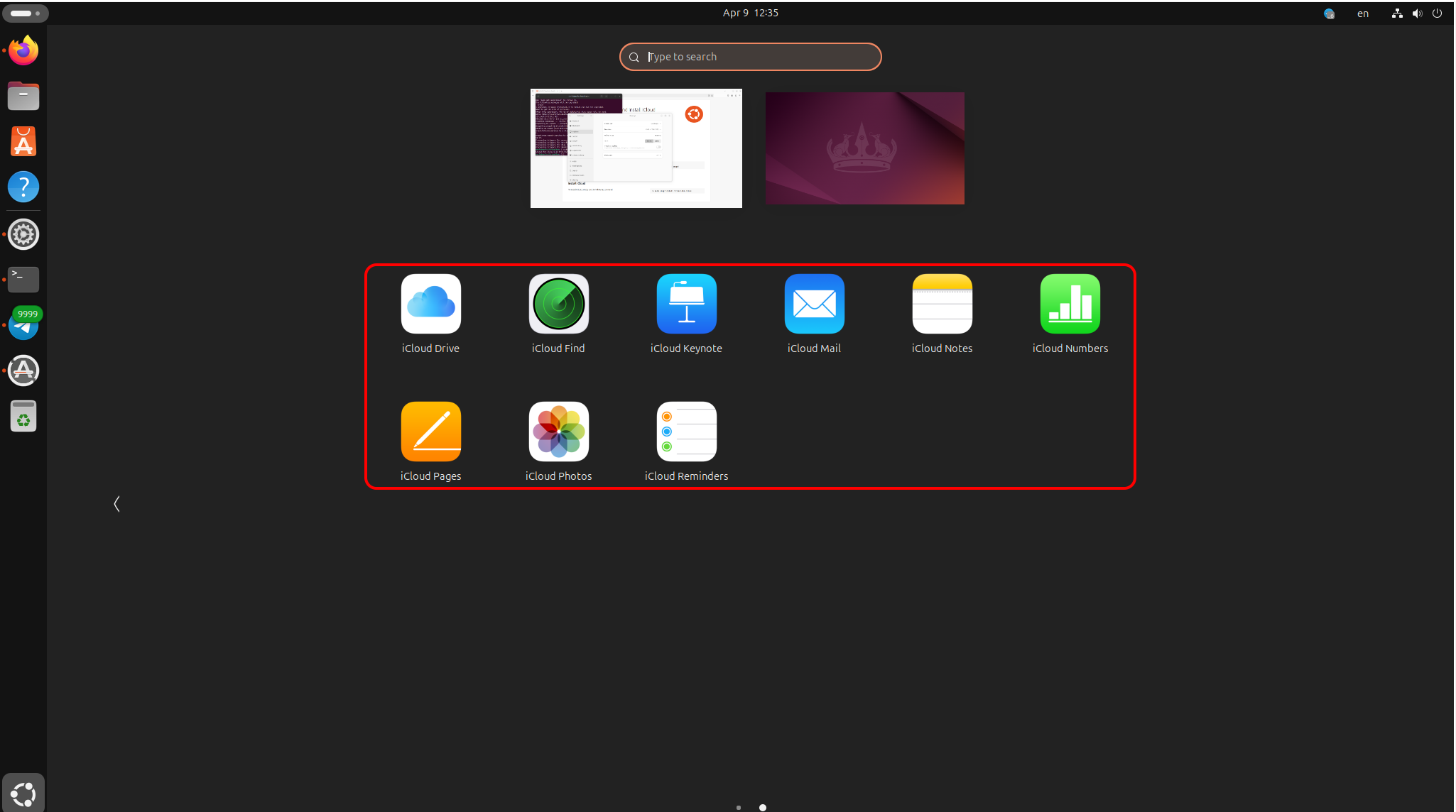 Как добавить iCloud на Linux
