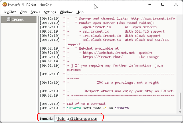 Как создать свой канал в IRC
