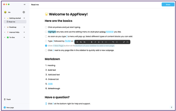 Обзор AppFlowy. Альтернатива Notion с открытым исходным кодом